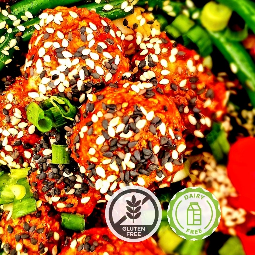 Family Sized *Vegan* General Tso Tofu | Guud Bowls